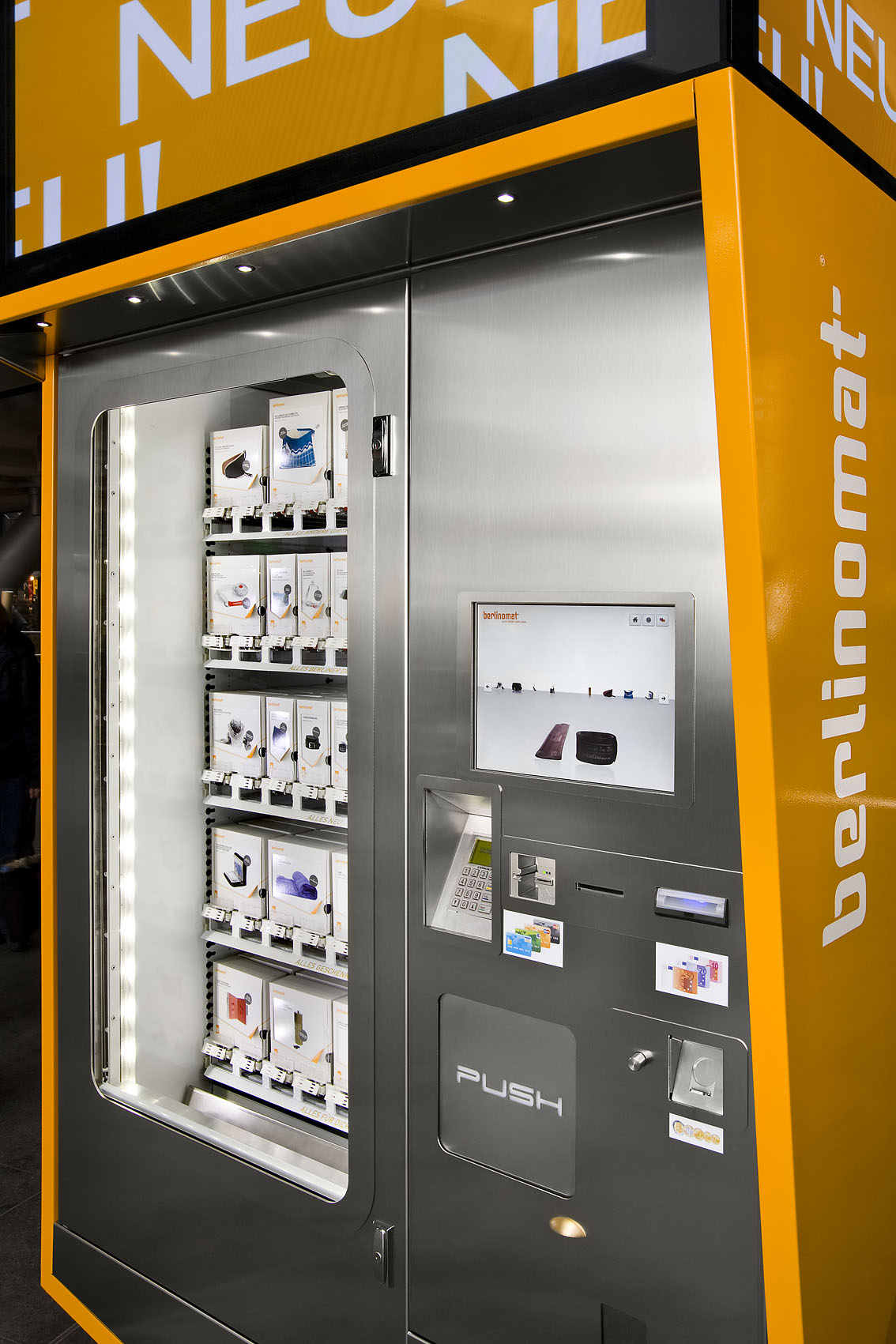LSN : News : Upmarket vending: Automatic sales machine gets makeover