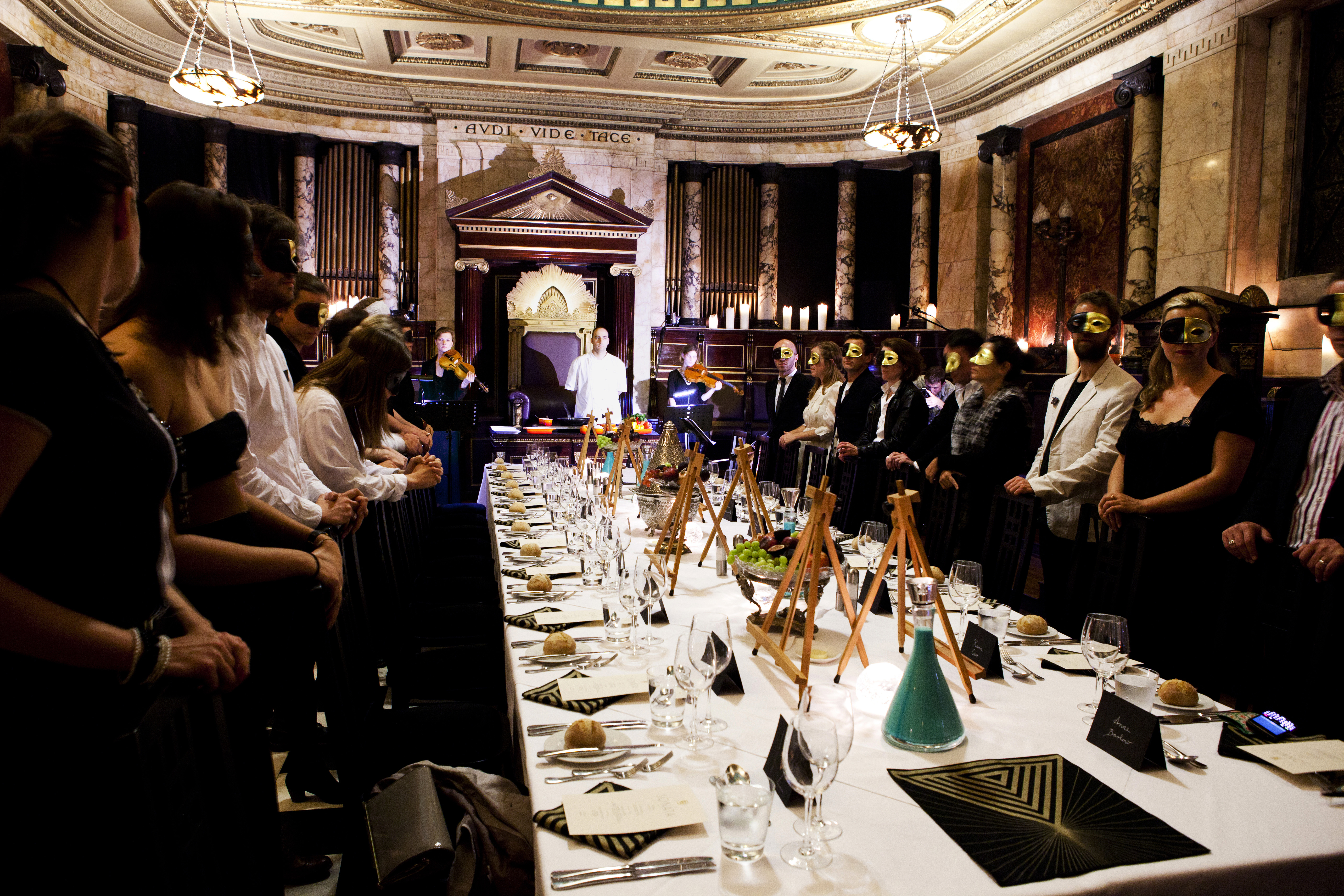 LSN : News : Food sensation: Secret supper keeps it surreal