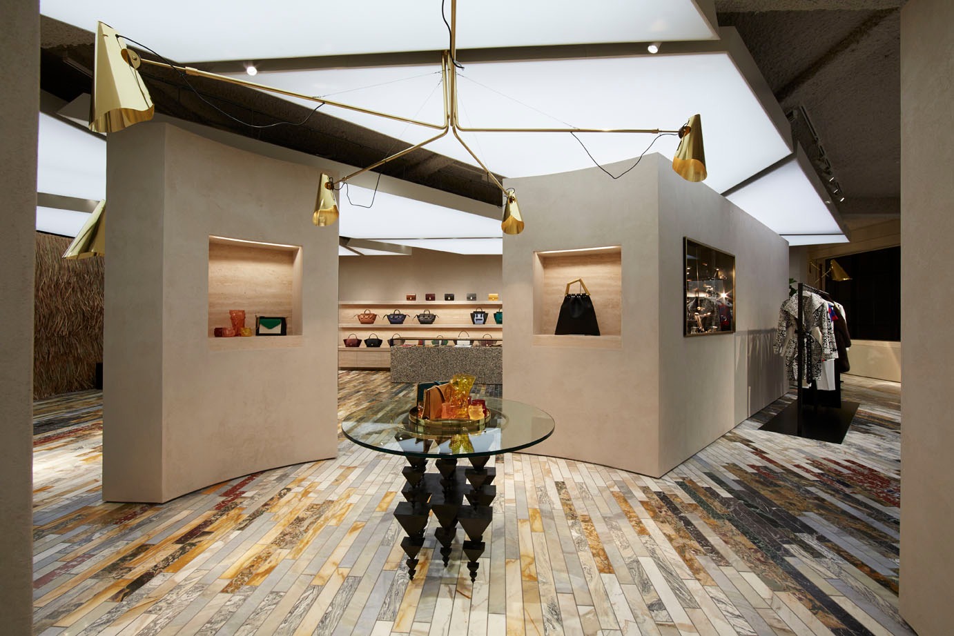 LSN : News : Precision parquetry: Céline’s refined gallery store space